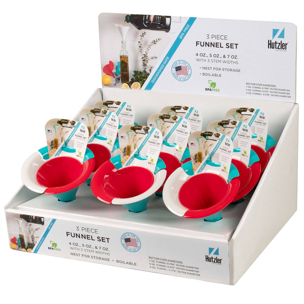 3-Piece Interlocking Funnel Set/ Sold Individually | McKenzie Place 802 ...